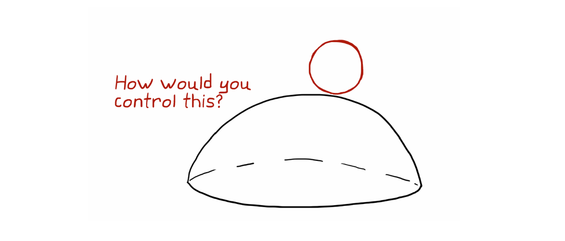 Ball Balancing on an Inverted Bowl: Technical Portfolio Project